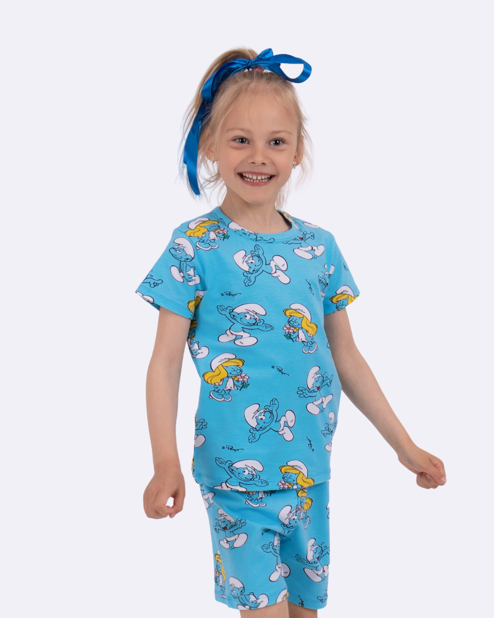 The Smurfs Kids Short Pyjamas