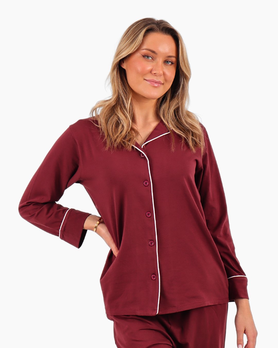 Burgundy Pyjamas